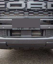 Custom Raptor Coated Ford Ranger Raptor Front Bumper Piece & Bash Plat ...