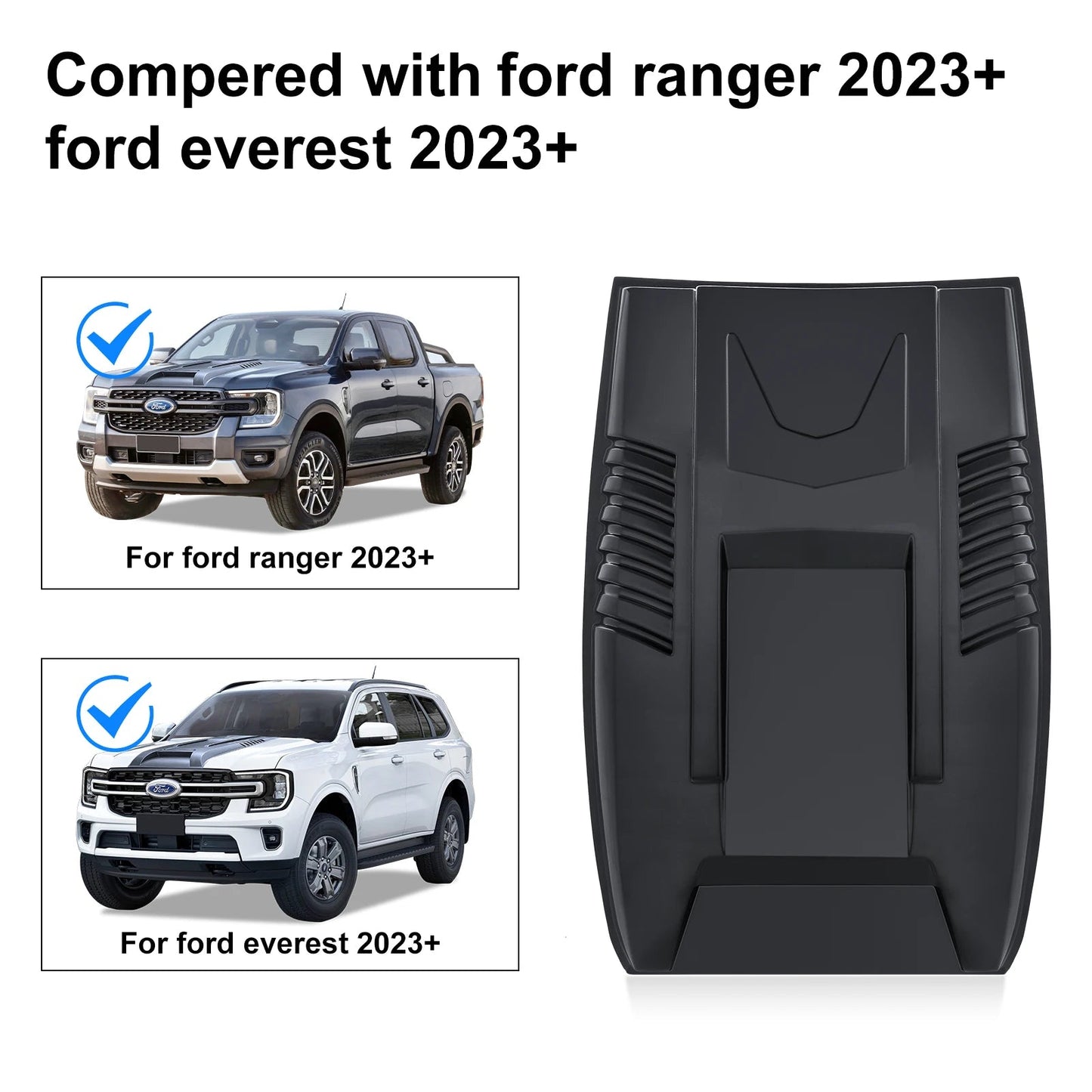 Ford Ranger Bonnet Scoop (Next Gen Ranger / Everest MY22+) – NXG