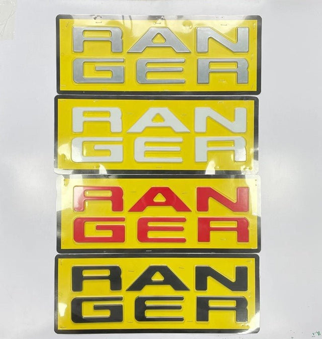 Next Gen Ranger Tailgate Sticker (Embossing Fill) – NXG